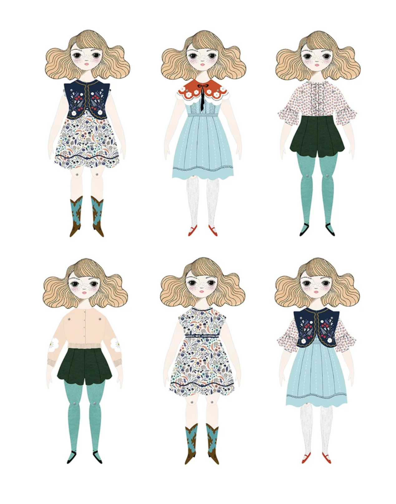 Magnolia Paper Doll Kit – National Women's History Museum